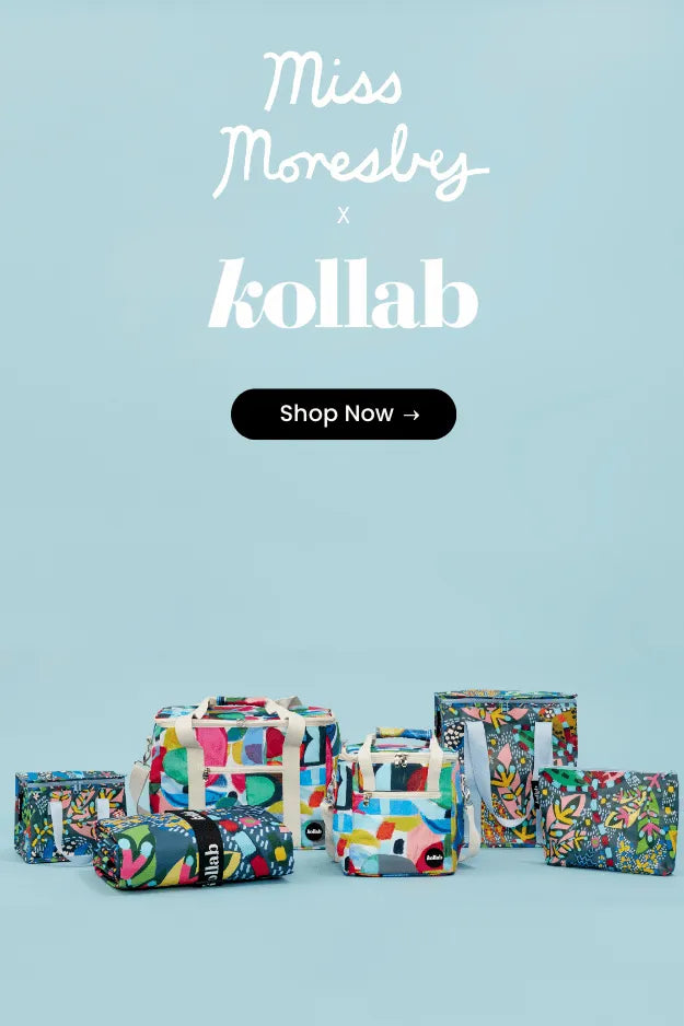 Kollab Picnic Mats, Tote Bags, Lunch Boxes, Beach Umbrellas & More!