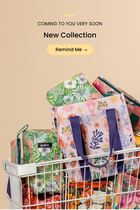 Kollab Picnic Mats, Tote Bags, Lunch Boxes, Beach Umbrellas & More!