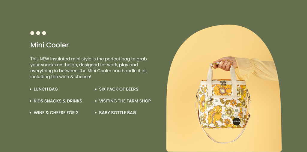 Buy Holiday Mini Cooler Candy Pink Check by Kollab Australia