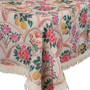 Fringed Tablecloth Needlepoint Garden – Kollab