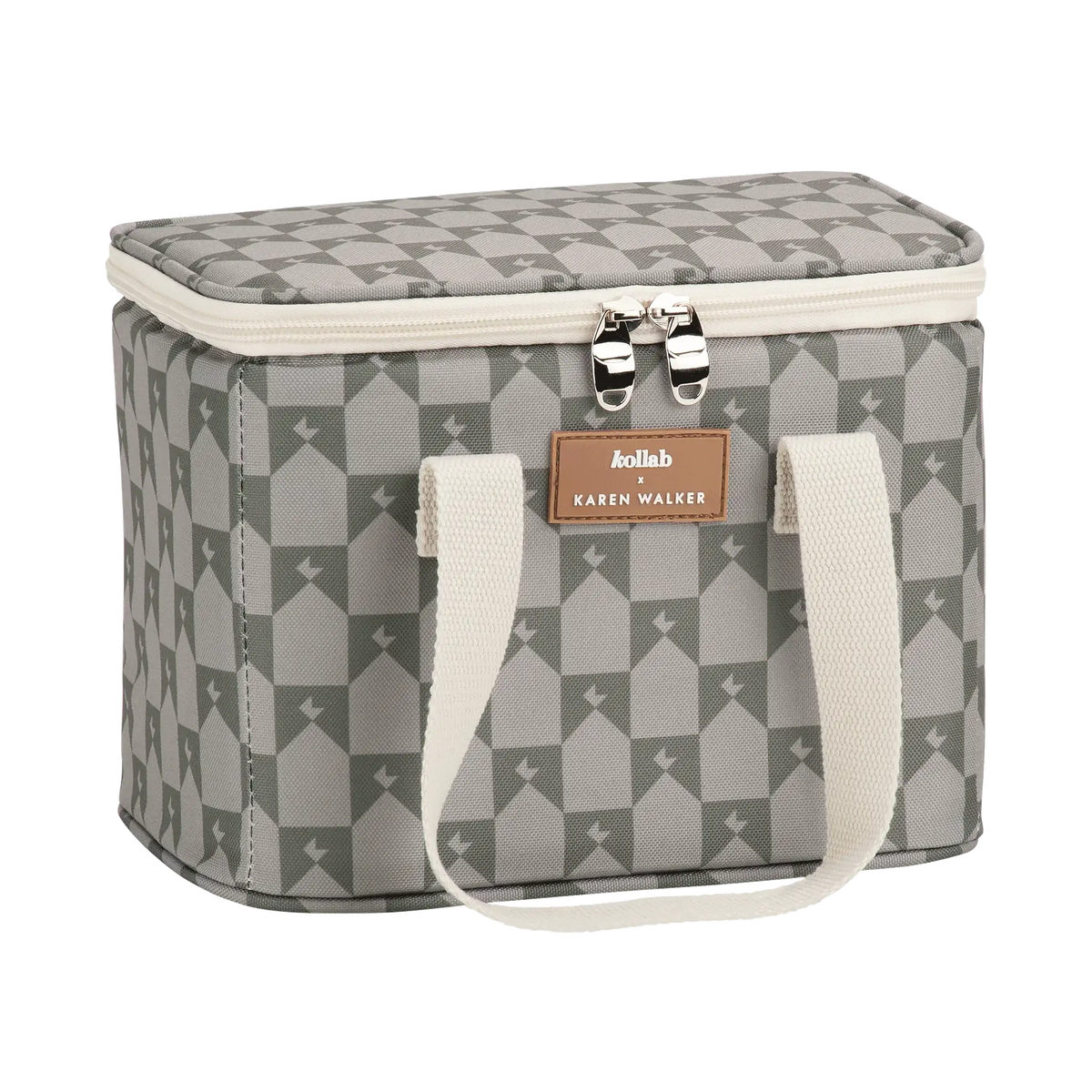 Lunch Bag Kollab x Karen Walker Sage Monogram