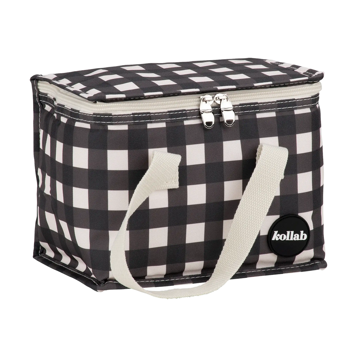 Lunch Box Black Check – Kollab