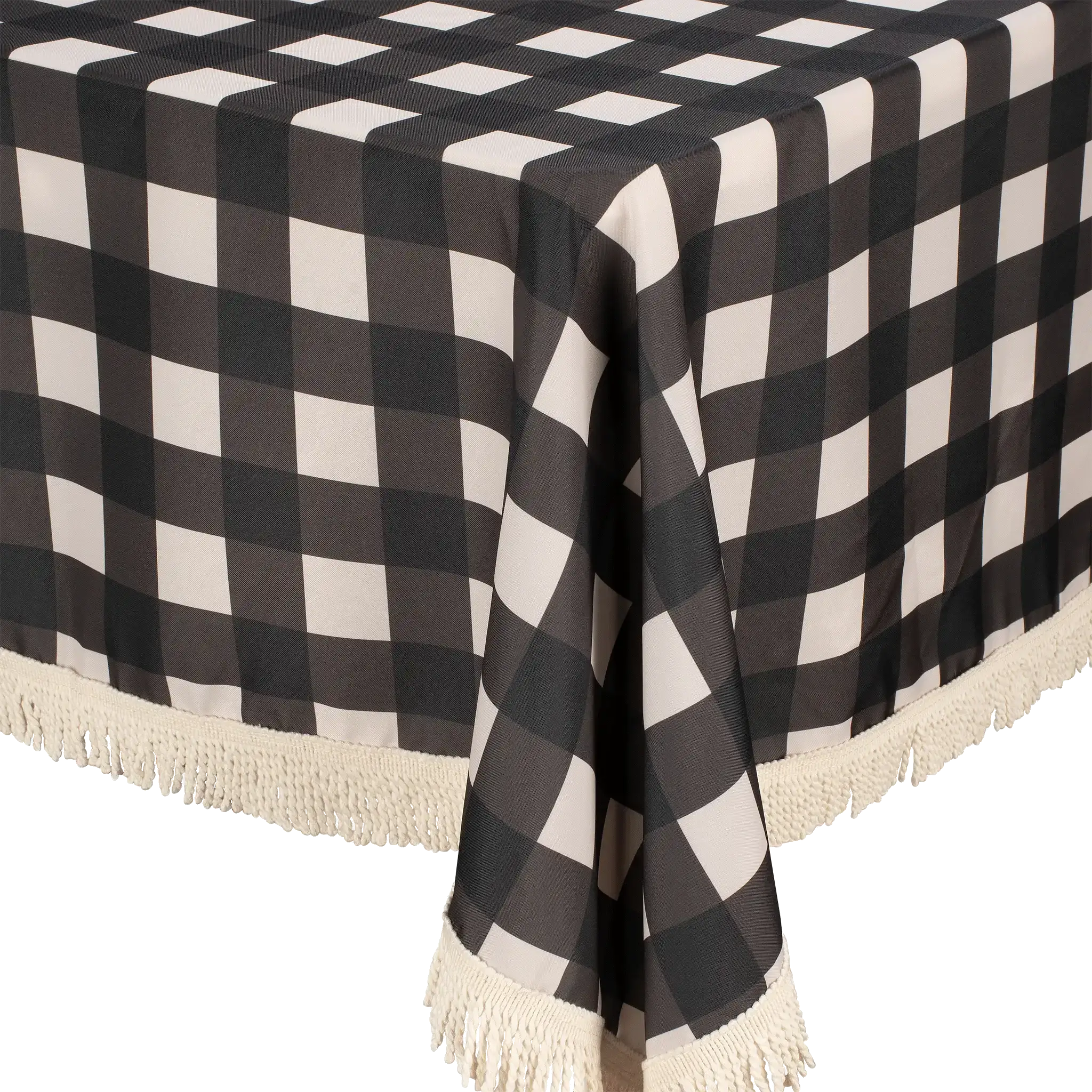 Black Checkered Tablecloth Amazon.com: QIKSION Checkered Tablecloth