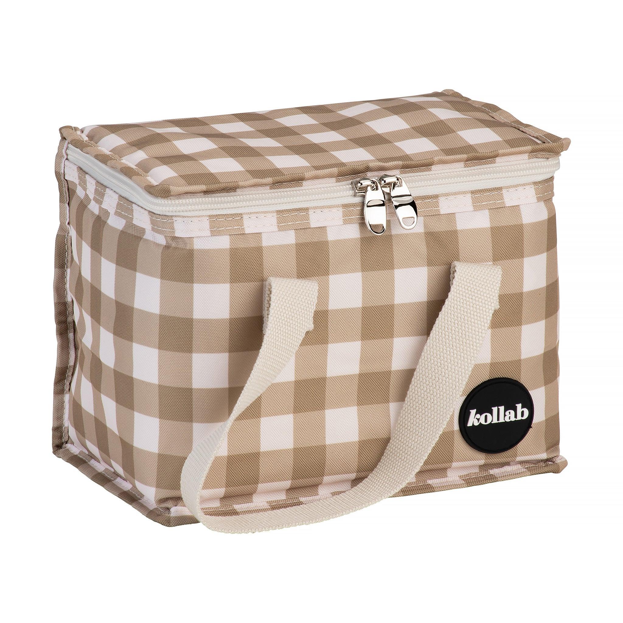Buy Lunch Box Olive Check by Kollab Australia