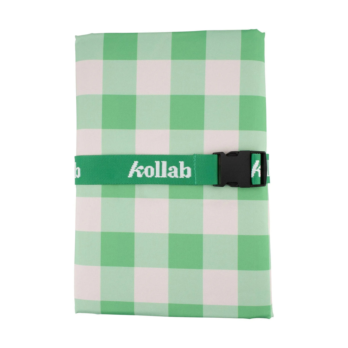 Green Medium Picnic Mat - Kelly Green Check by Kollab