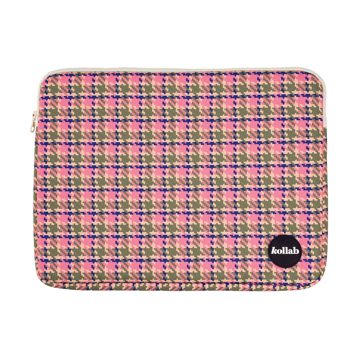 Laptop Case Pink Houndstooth – Kollab